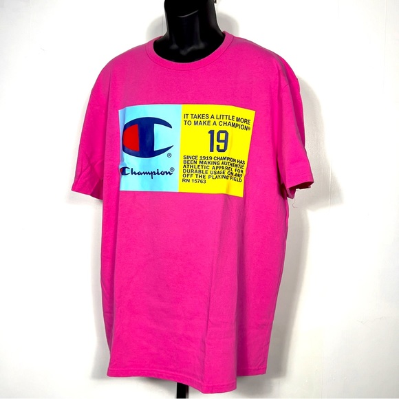 Champion | Shirts | Champion Vintage Heritage Tee Pink With Color Jock ...